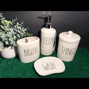 Rae Dunn | Bath | Rae Dunn Bathroom Set | Poshmark